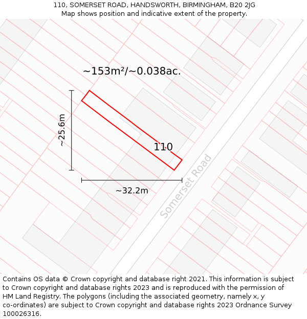 110, SOMERSET ROAD, HANDSWORTH, BIRMINGHAM, B20 2JG - £152,000