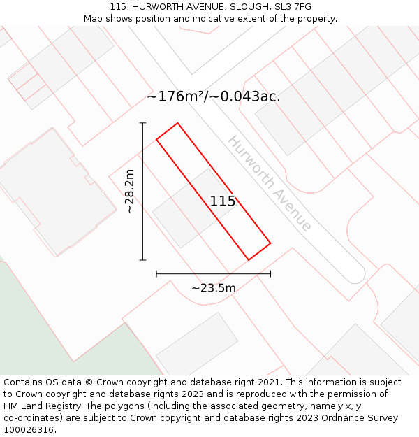 115, HURWORTH AVENUE, SLOUGH, SL3 7FG - £540,000