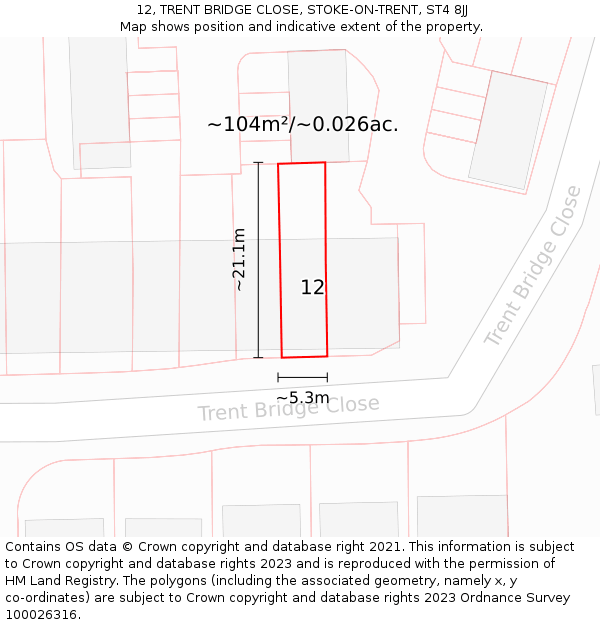 12, TRENT BRIDGE CLOSE, STOKE-ON-TRENT, ST4 8JJ - £150,000