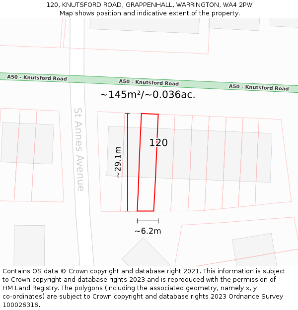 120, KNUTSFORD ROAD, GRAPPENHALL, WARRINGTON, WA4 2PW - £234,500