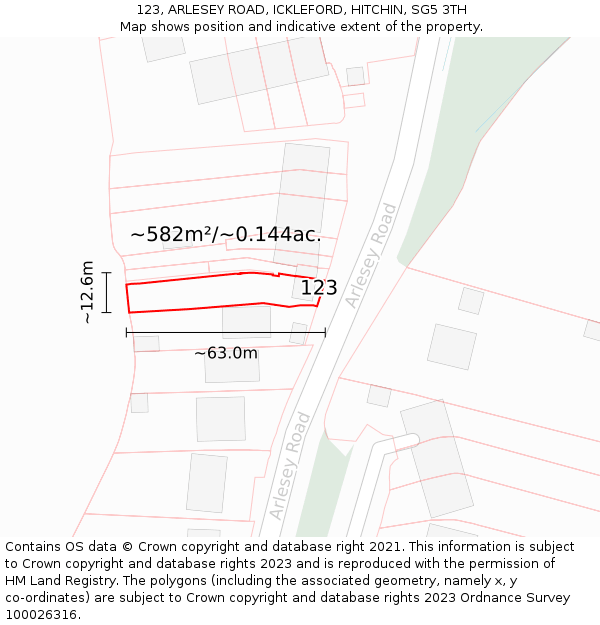 123, ARLESEY ROAD, ICKLEFORD, HITCHIN, SG5 3TH - £489,700