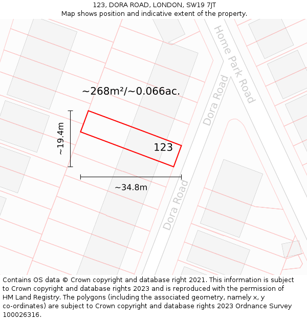 123, DORA ROAD, LONDON, SW19 7JT - £1,125,000