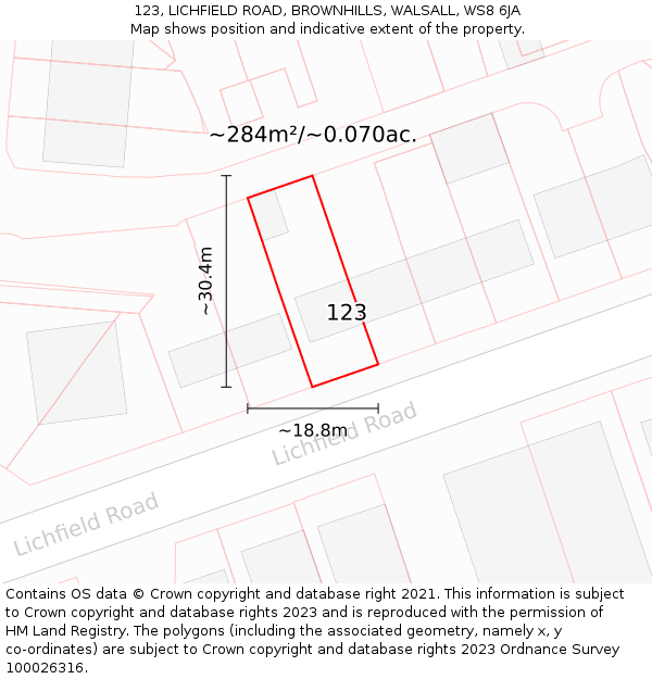123, LICHFIELD ROAD, BROWNHILLS, WALSALL, WS8 6JA - £205,000