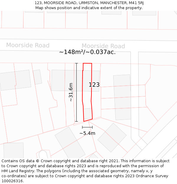 123, MOORSIDE ROAD, URMSTON, MANCHESTER, M41 5RJ - £301,000