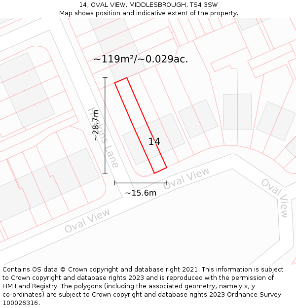 14, OVAL VIEW, MIDDLESBROUGH, TS4 3SW - £135,000