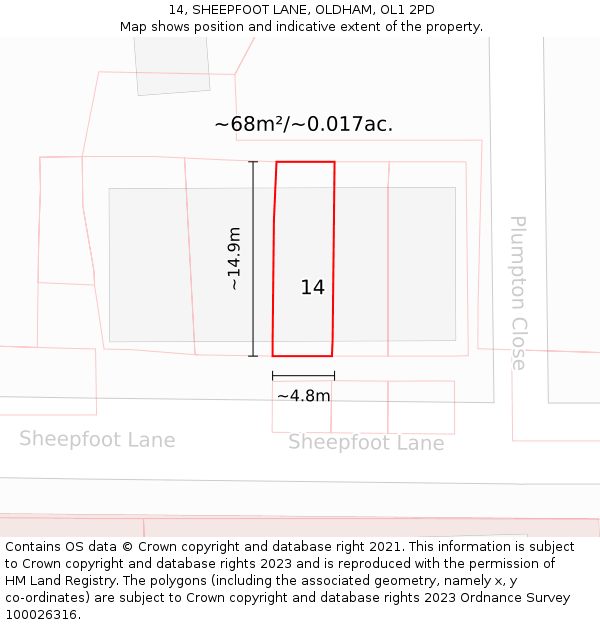 14, SHEEPFOOT LANE, OLDHAM, OL1 2PD - £110,000