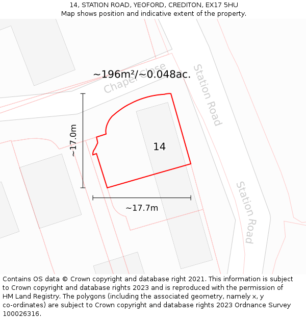 14, STATION ROAD, YEOFORD, CREDITON, EX17 5HU - £295,000