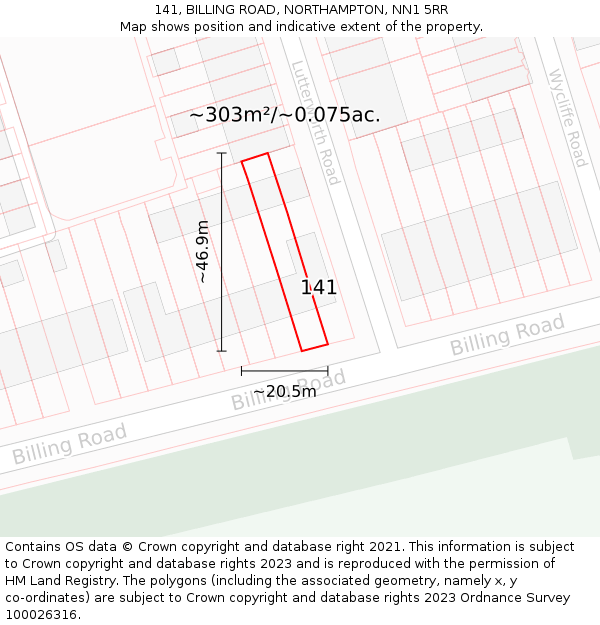 141, BILLING ROAD, NORTHAMPTON, NN1 5RR - £395,000