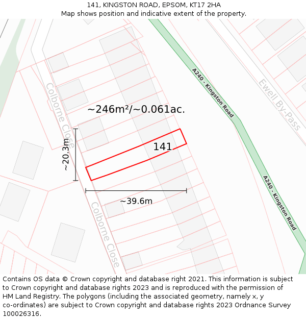141, KINGSTON ROAD, EPSOM, KT17 2HA - £228,500