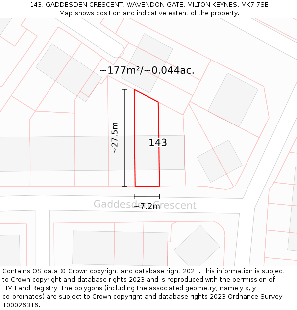 143, GADDESDEN CRESCENT, WAVENDON GATE, MILTON KEYNES, MK7 7SE - £150,000