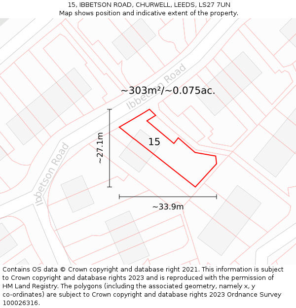15, IBBETSON ROAD, CHURWELL, LEEDS, LS27 7UN - £123,000