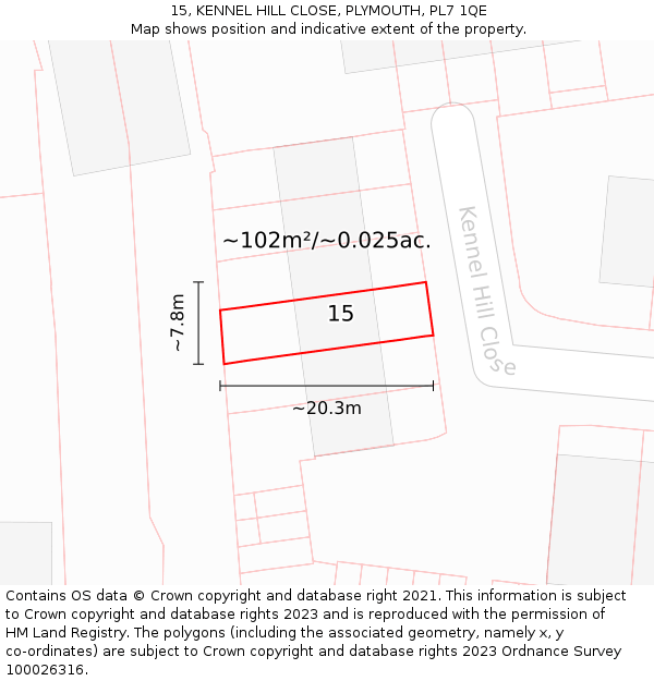 15, KENNEL HILL CLOSE, PLYMOUTH, PL7 1QE - £137,000