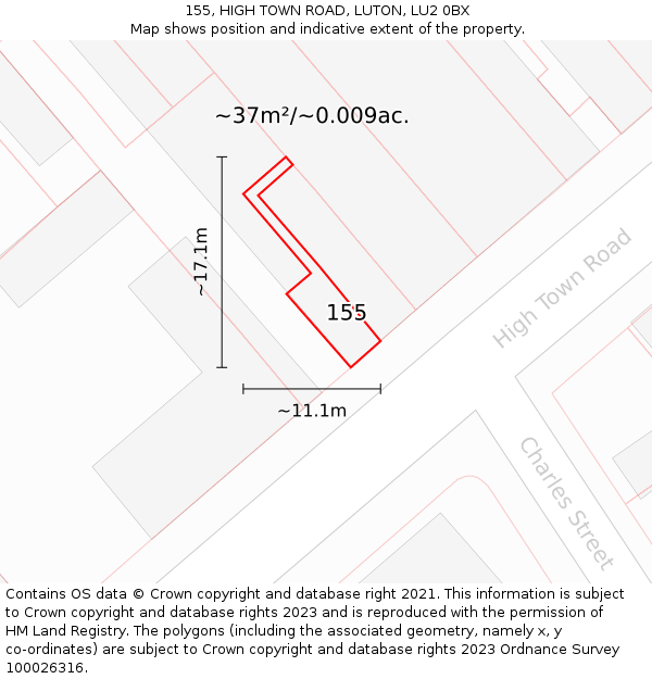 155, HIGH TOWN ROAD, LUTON, LU2 0BX - £135,000
