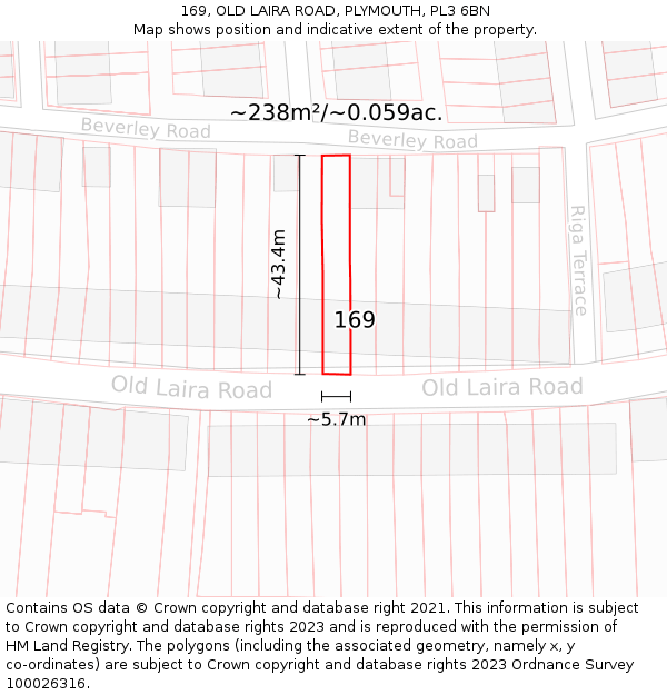 169, OLD LAIRA ROAD, PLYMOUTH, PL3 6BN - £174,000