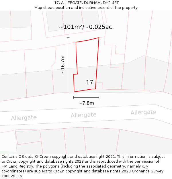 17, ALLERGATE, DURHAM, DH1 4ET - £272,000
