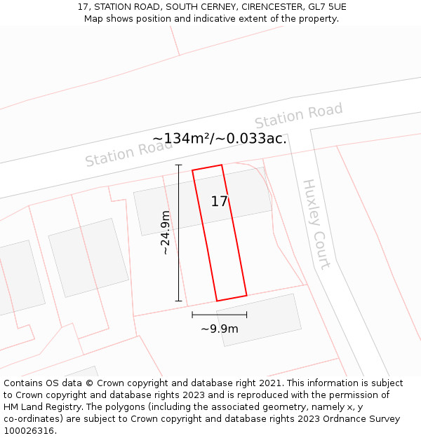 17, STATION ROAD, SOUTH CERNEY, CIRENCESTER, GL7 5UE - £345,000