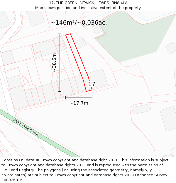 17, THE GREEN, NEWICK, LEWES, BN8 4LA - £450,000