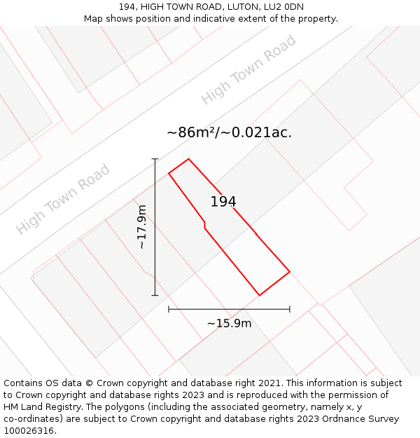 194, HIGH TOWN ROAD, LUTON, LU2 0DN - £137,000