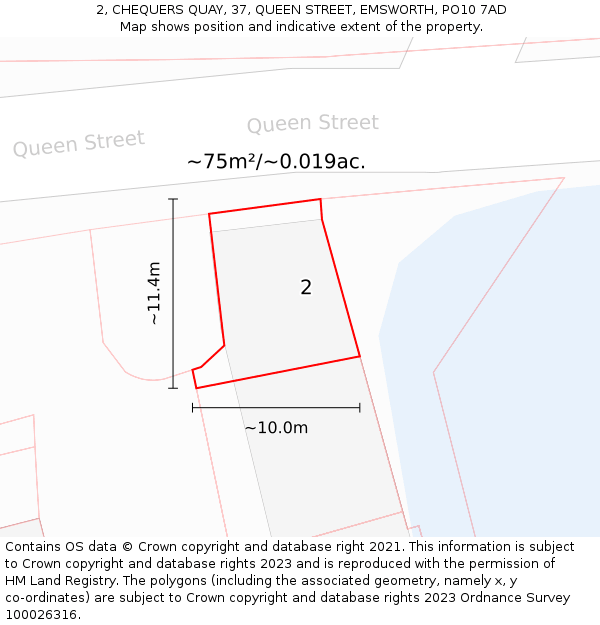 2, CHEQUERS QUAY, 37, QUEEN STREET, EMSWORTH, PO10 7AD - £350,000