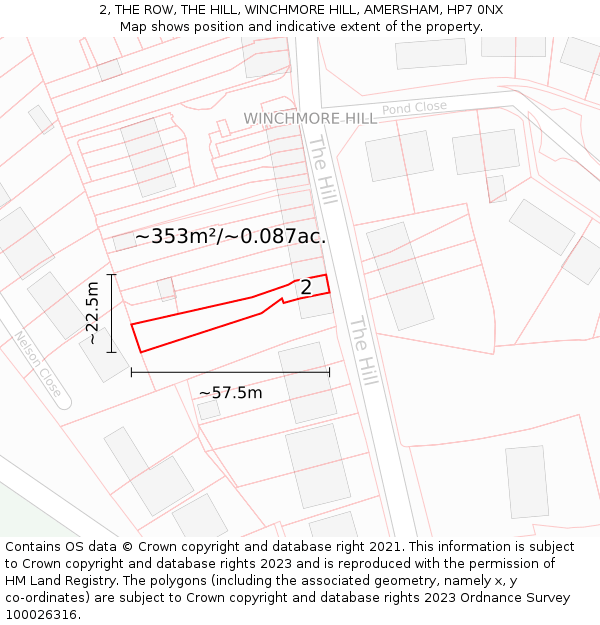 2, THE ROW, THE HILL, WINCHMORE HILL, AMERSHAM, HP7 0NX - £317,950