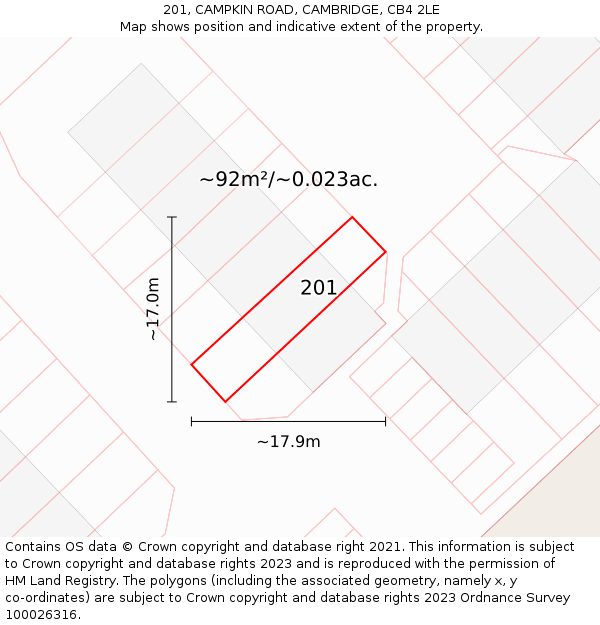 201, CAMPKIN ROAD, CAMBRIDGE, CB4 2LE - £295,000