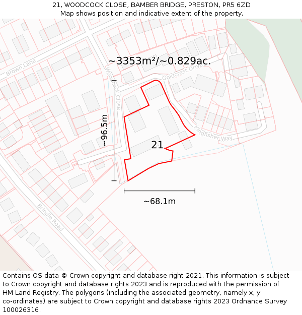 21, WOODCOCK CLOSE, BAMBER BRIDGE, PRESTON, PR5 6ZD - £207,500