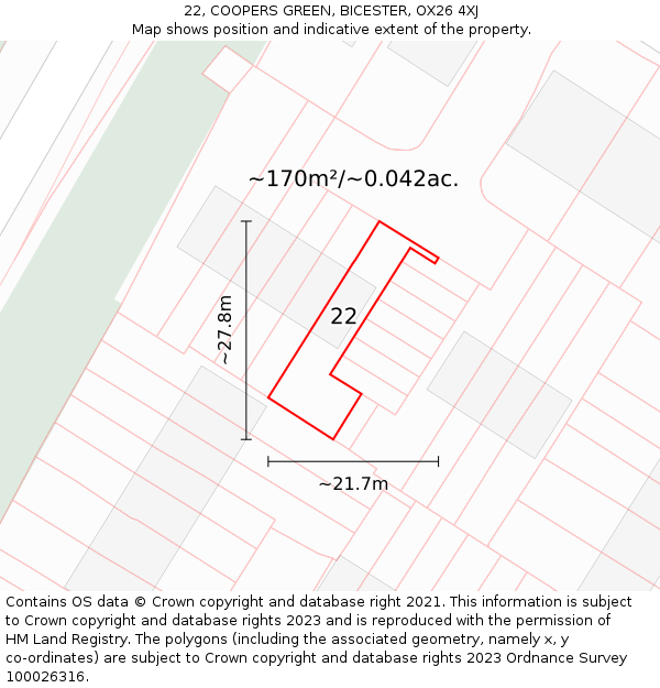22, COOPERS GREEN, BICESTER, OX26 4XJ - £307,000