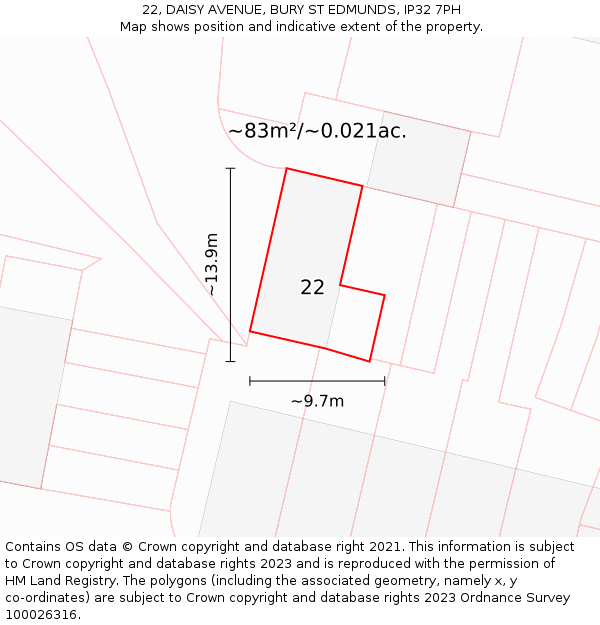 22, DAISY AVENUE, BURY ST EDMUNDS, IP32 7PH - £217,000