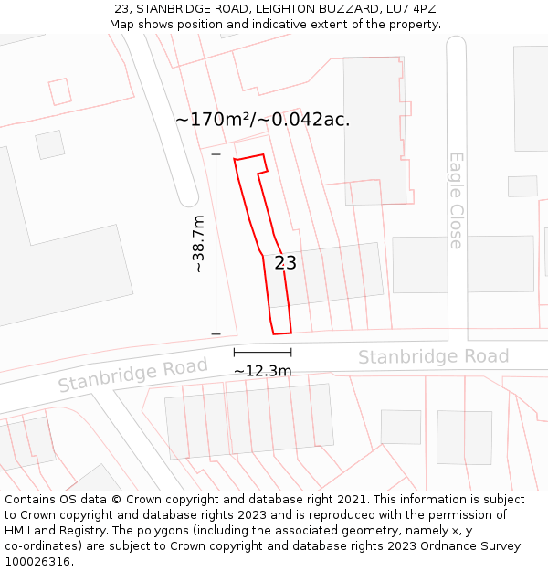 23, STANBRIDGE ROAD, LEIGHTON BUZZARD, LU7 4PZ - £151,000