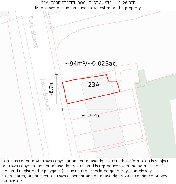 23A, FORE STREET, ROCHE, ST AUSTELL, PL26 8EP - £178,000