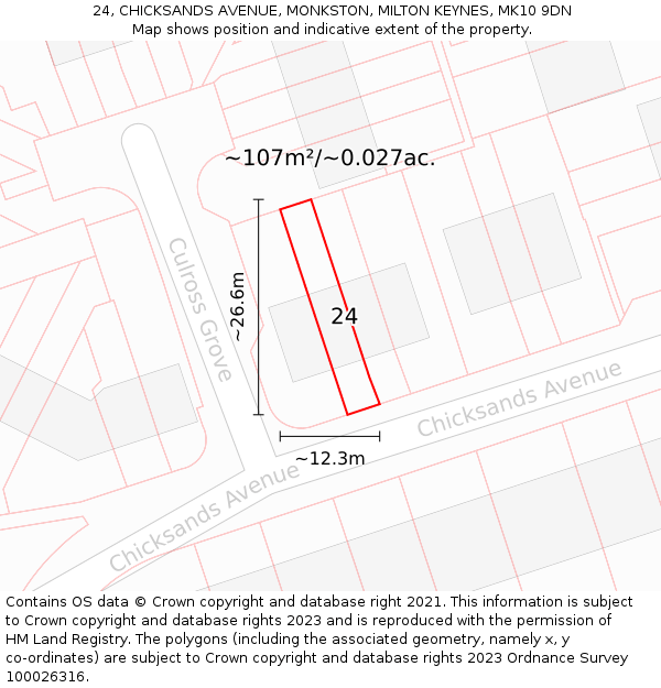 24, CHICKSANDS AVENUE, MONKSTON, MILTON KEYNES, MK10 9DN - £97,000