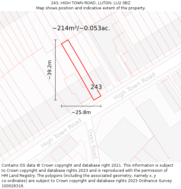 243, HIGH TOWN ROAD, LUTON, LU2 0BZ - £180,000