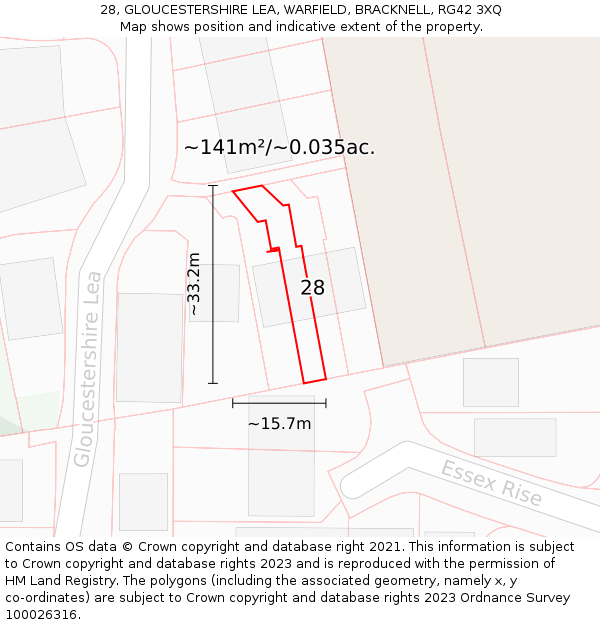 28, GLOUCESTERSHIRE LEA, WARFIELD, BRACKNELL, RG42 3XQ - £325,000