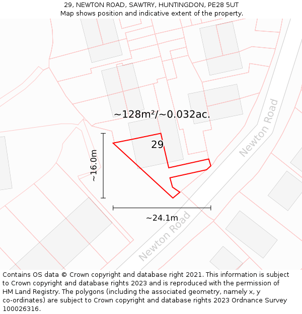 29, NEWTON ROAD, SAWTRY, HUNTINGDON, PE28 5UT - £144,000