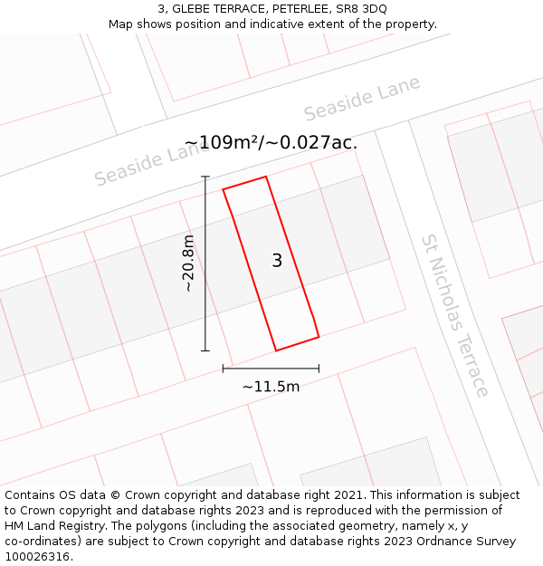 3, GLEBE TERRACE, PETERLEE, SR8 3DQ - £85,000