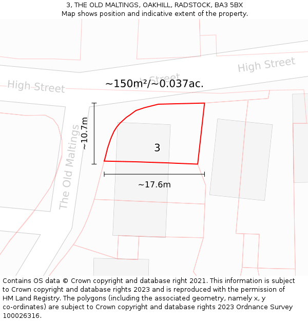3, THE OLD MALTINGS, OAKHILL, RADSTOCK, BA3 5BX - £276,000