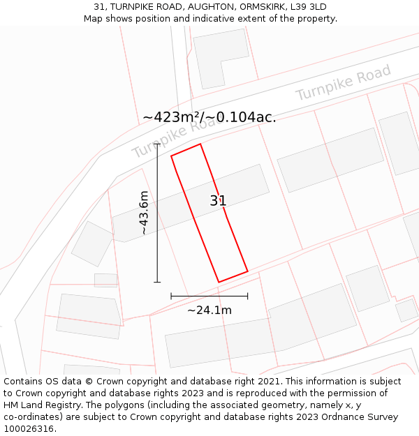 31, TURNPIKE ROAD, AUGHTON, ORMSKIRK, L39 3LD - £325,000