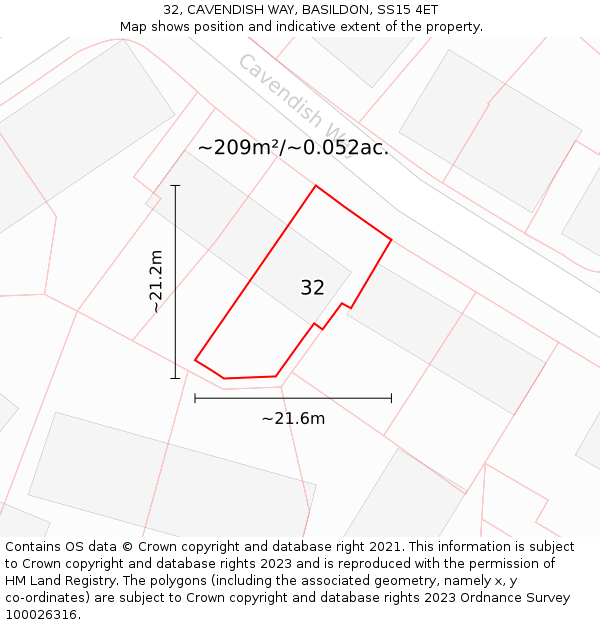 32, CAVENDISH WAY, BASILDON, SS15 4ET - £196,000
