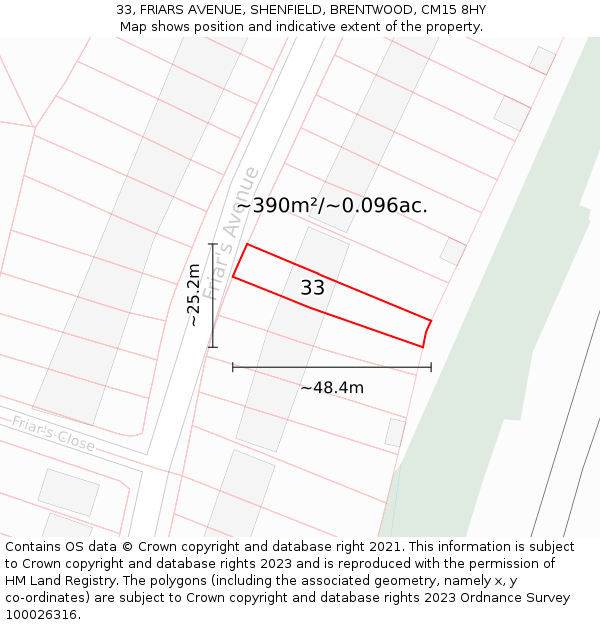33, FRIARS AVENUE, SHENFIELD, BRENTWOOD, CM15 8HY - £860,000