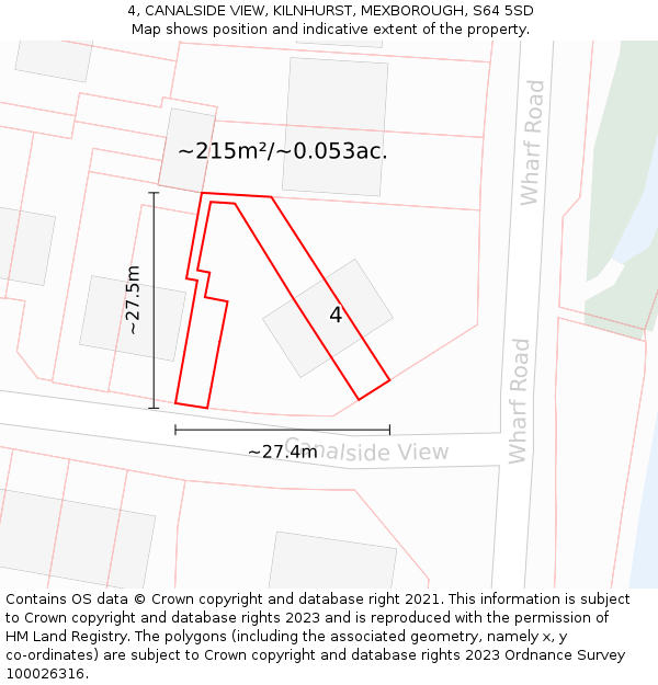 4, CANALSIDE VIEW, KILNHURST, MEXBOROUGH, S64 5SD - £154,000