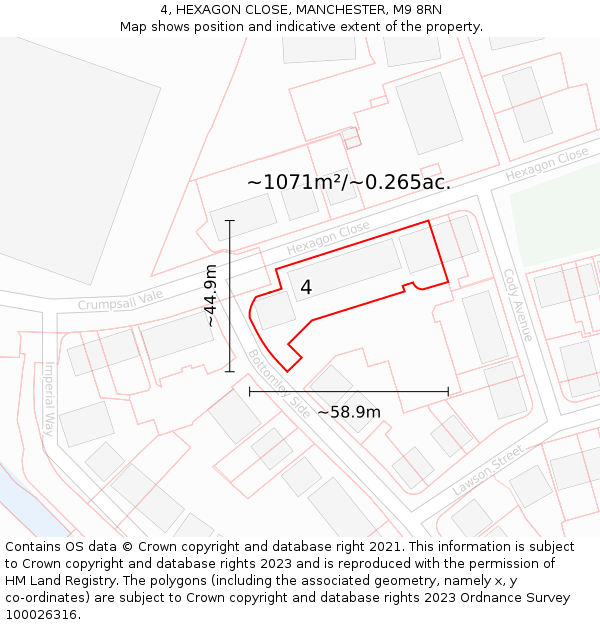4, HEXAGON CLOSE, MANCHESTER, M9 8RN - £150,000