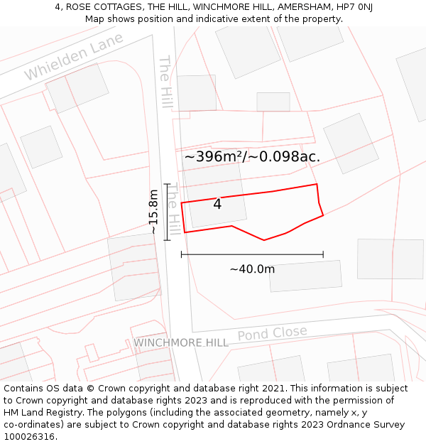 4, ROSE COTTAGES, THE HILL, WINCHMORE HILL, AMERSHAM, HP7 0NJ - £840,000