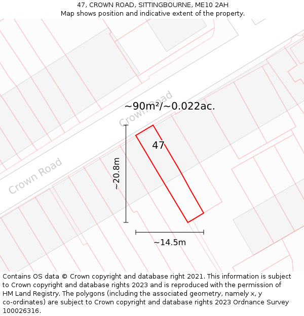 47, CROWN ROAD, SITTINGBOURNE, ME10 2AH - £157,100