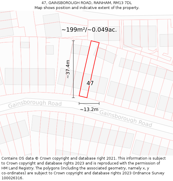 47, GAINSBOROUGH ROAD, RAINHAM, RM13 7DL - £415,000