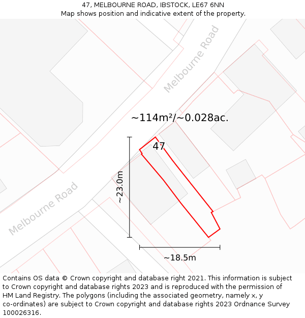 47, MELBOURNE ROAD, IBSTOCK, LE67 6NN - £84,000