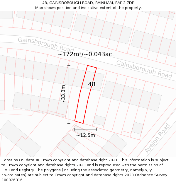 48, GAINSBOROUGH ROAD, RAINHAM, RM13 7DP - £198,000