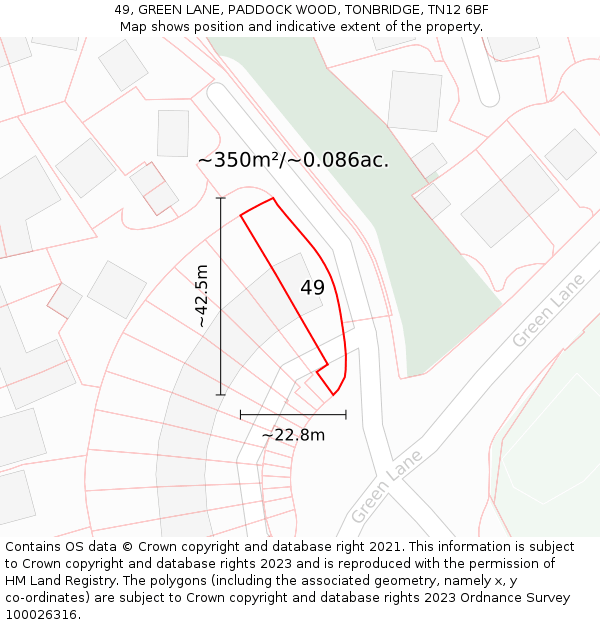 49, GREEN LANE, PADDOCK WOOD, TONBRIDGE, TN12 6BF - £630,000