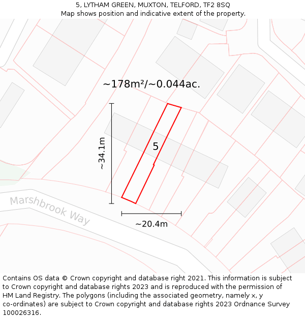 5, LYTHAM GREEN, MUXTON, TELFORD, TF2 8SQ - £103,000