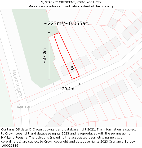 5, STARKEY CRESCENT, YORK, YO31 0SX - £243,000