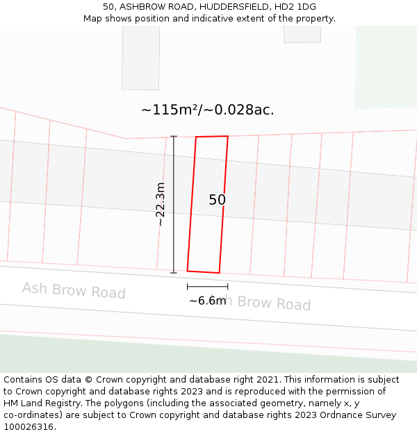 50, ASHBROW ROAD, HUDDERSFIELD, HD2 1DG - £70,000